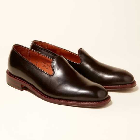 Alden | Shoes | Alden Color 8 Shell Cordovan Plain Toe Slip On Cassill ...